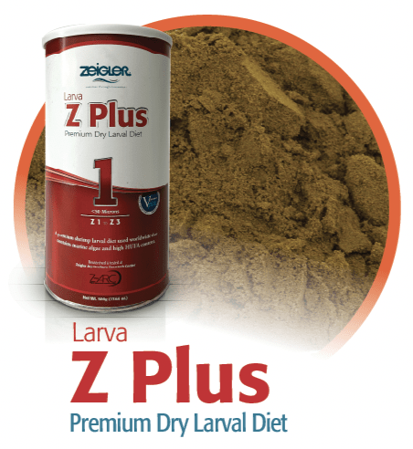 Larva Z Plus Feed - Zeigler Feed Manufacturing