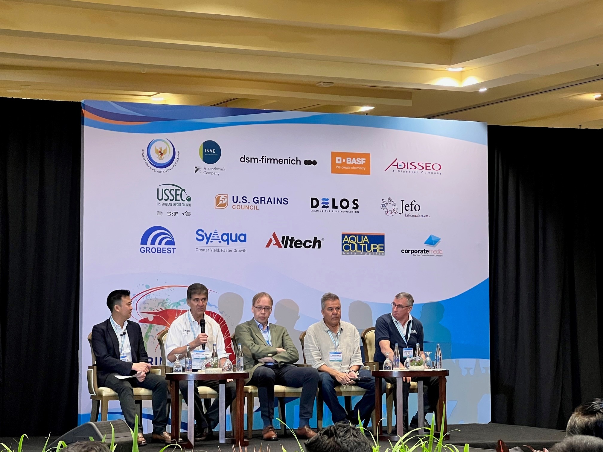 Craig Browdy speaks on the Industry Panel Discussion at The Aquaculture ...